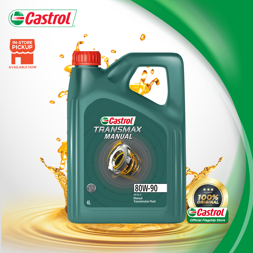 Castrol Transmax Manual 80W-90 (4L) | Shopee Malaysia