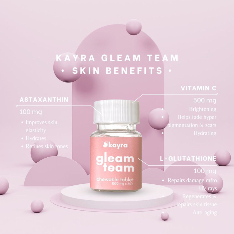 READY STOCK ️‍🔥Kayra Gleam Team (Chewable Tablet) | Shopee Malaysia