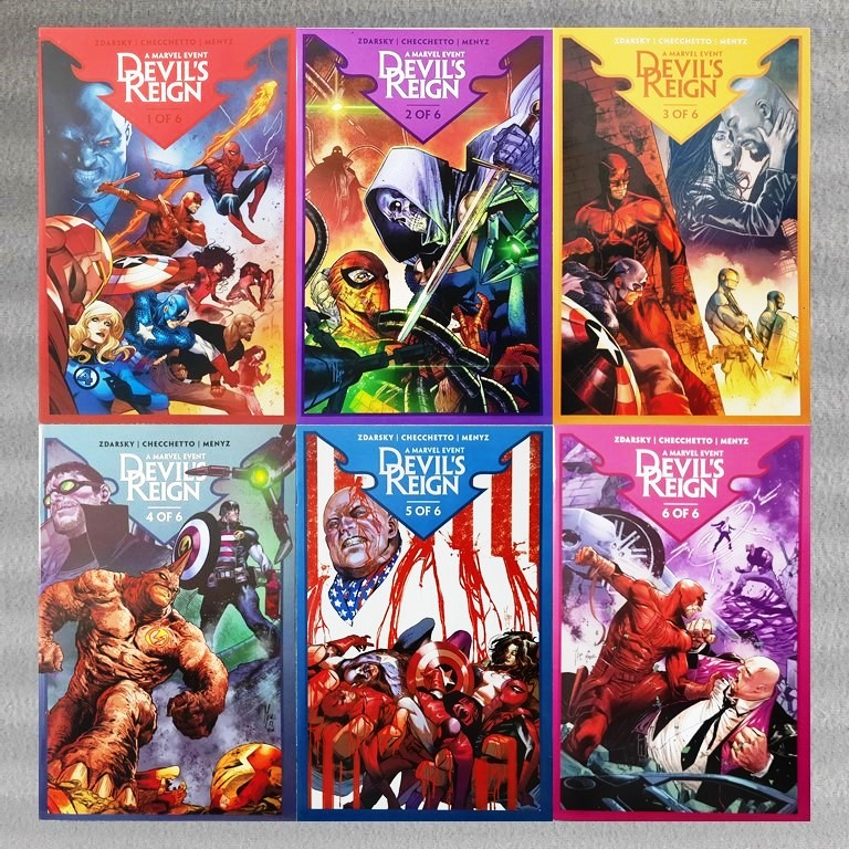 Devil's Reign 6/6 (Complete Set) Marvel Comics (Key Issue) 1st App ...