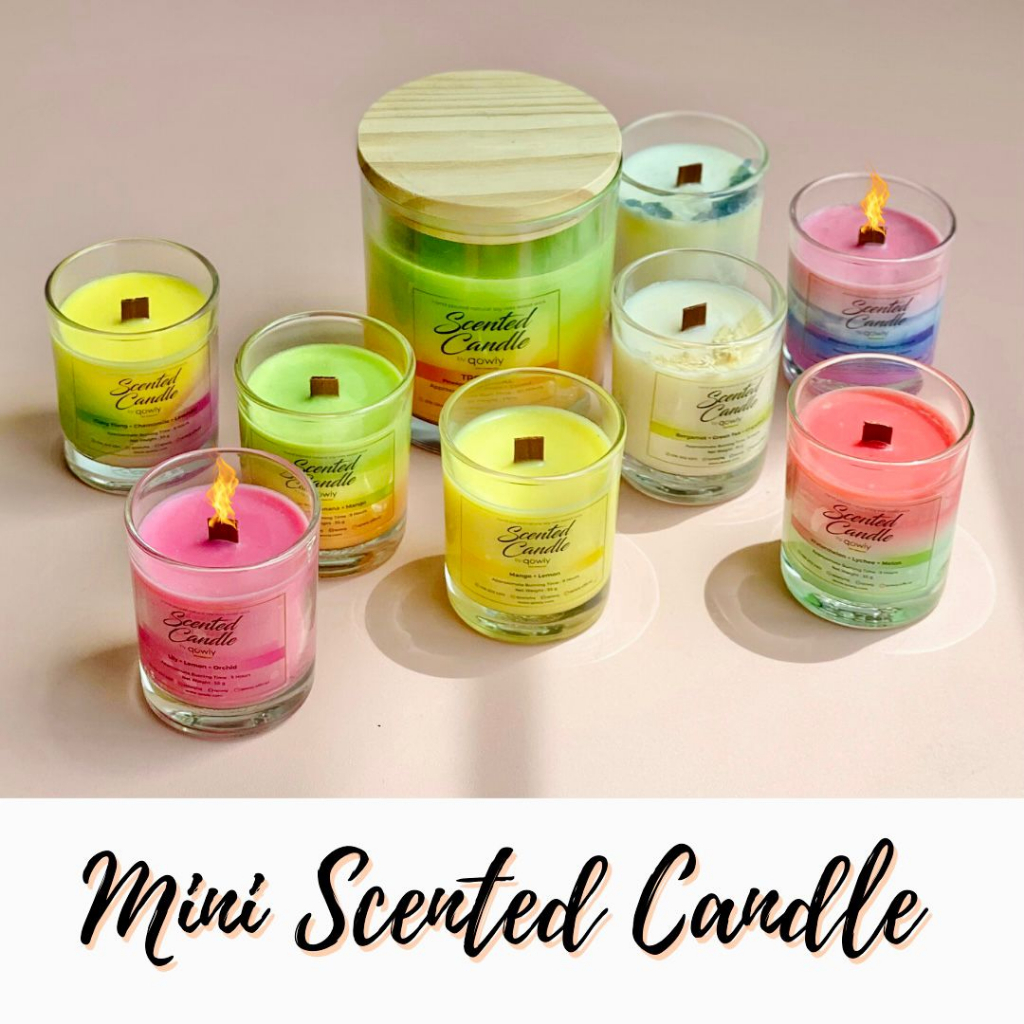 Scented Candle MINI | Handmade | Malaysia | Soy Wax | 55gram | Shopee ...