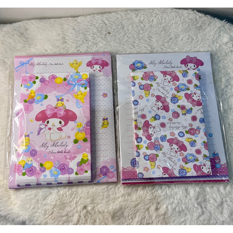 Original Sanrio melody letter paper set writing paper with envelope ...