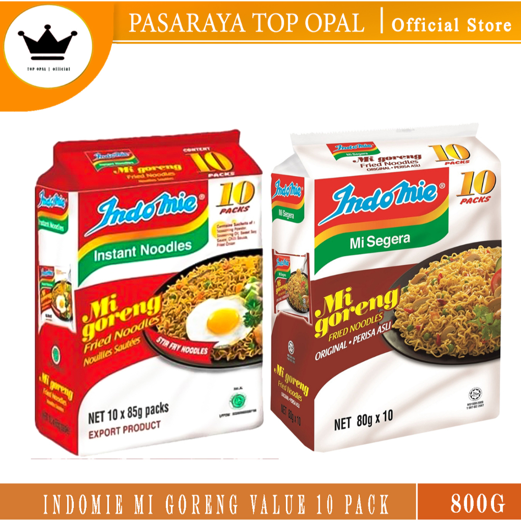 Indomie Fried Noodles (Original / Special)10Packs x 85g | Shopee Malaysia