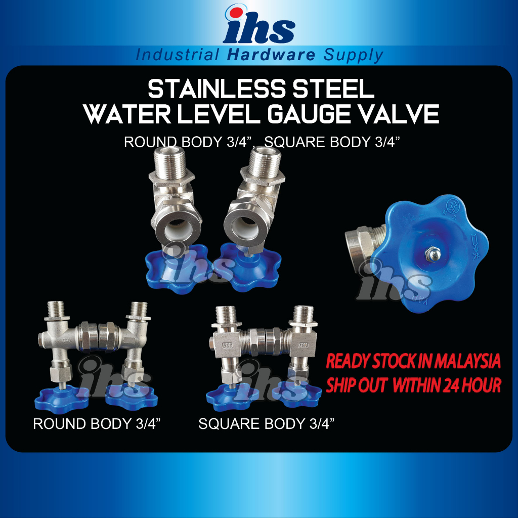 Stainless Steel Water Level Gauge Valve | Shopee Malaysia