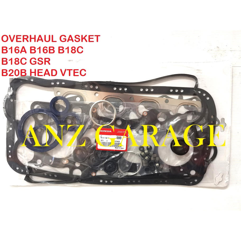 FULL OVERHAUL GASKET B16A B16B B18C B20B HONDA METAL TYPE R GSR | Shopee Malaysia