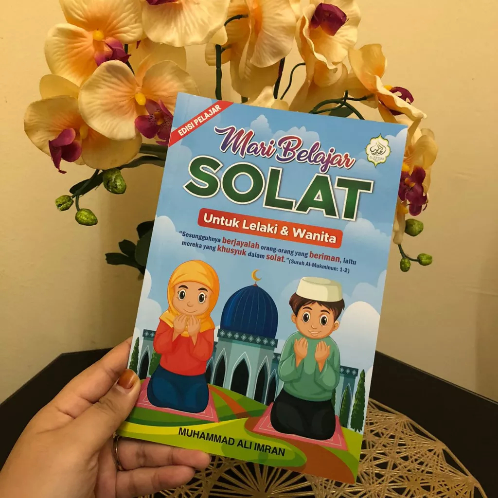 Buku Mari Belajar Solat Lelaki dan Perempuan Bergambar Langkah Demi ...