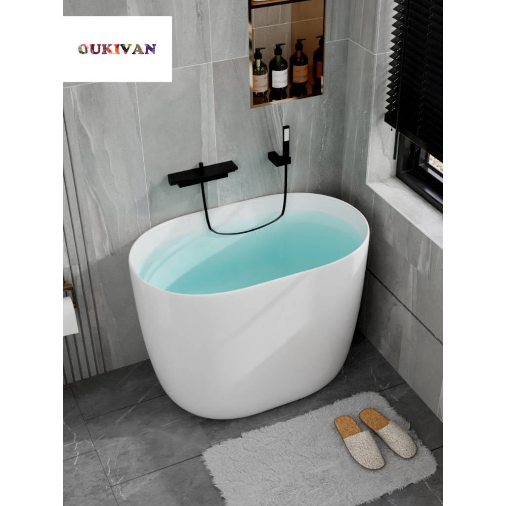 Bath Tub Tab Mandi Adults Free Standing Acrylic Japanese Style Deep ...