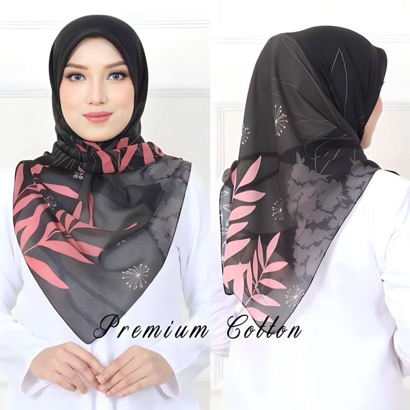 Tudung Bawal Aida Naim 2 Cotton Premium (Bidang 45) | Shopee Malaysia