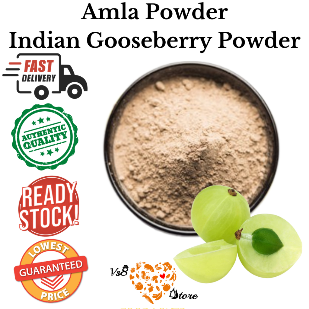 Natural Amla Powder 安姆拉粉 - Indian Gooseberry /Nellikai Powder - herbal ...