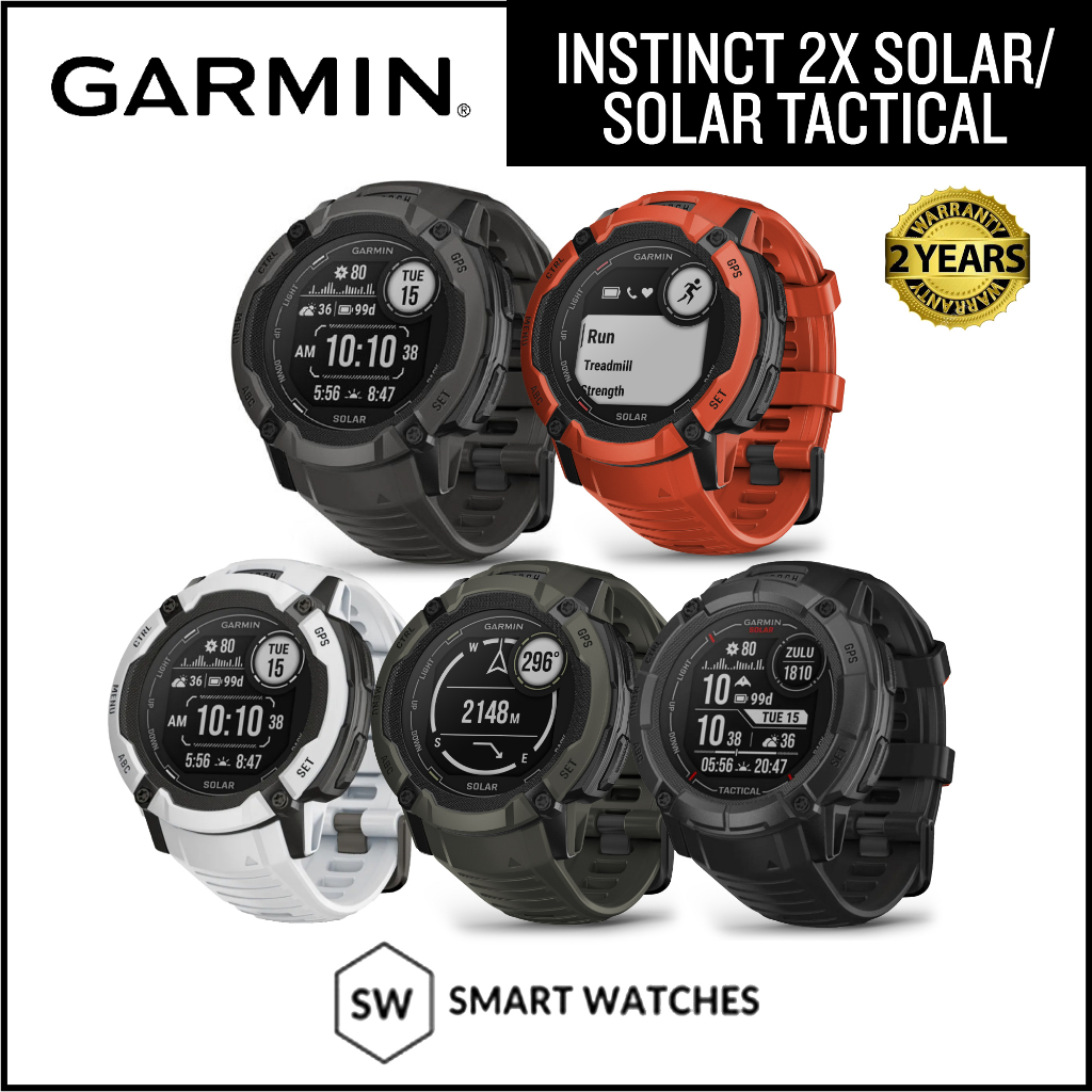 (NEW) Garmin Instinct 2X Solar/ Solar Tactical Edition Watch | Shopee ...
