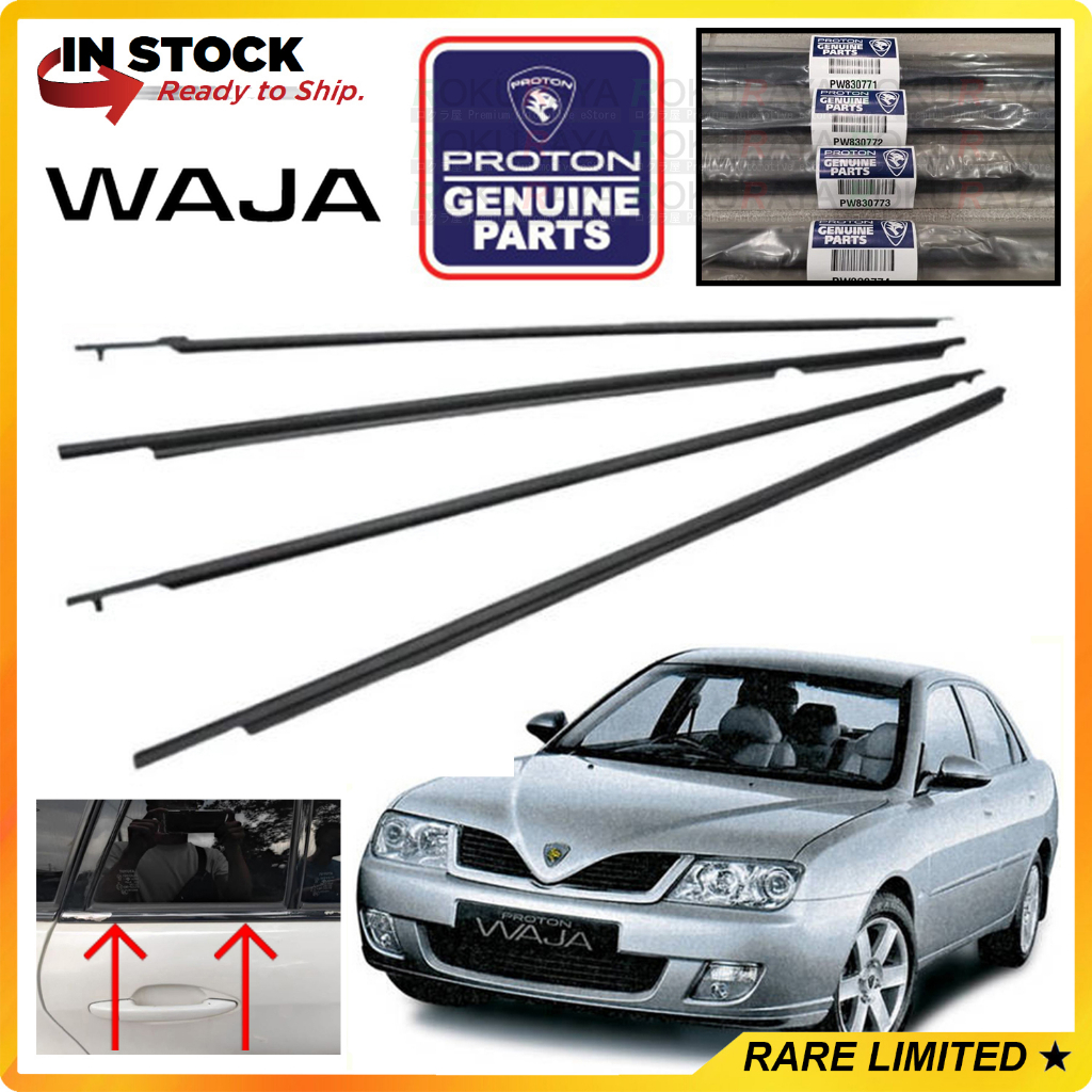 [ORIGINAL GENUINE PART] Proton Waja CPS MMC OEM Door Glass Window OUTER ...