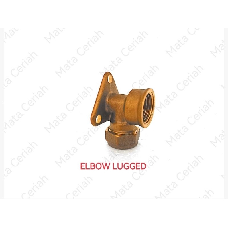 COPPER PIPE FITTINGS 15mm ELBOW LUGGED (Wall Plate Elbow) | Shopee Malaysia