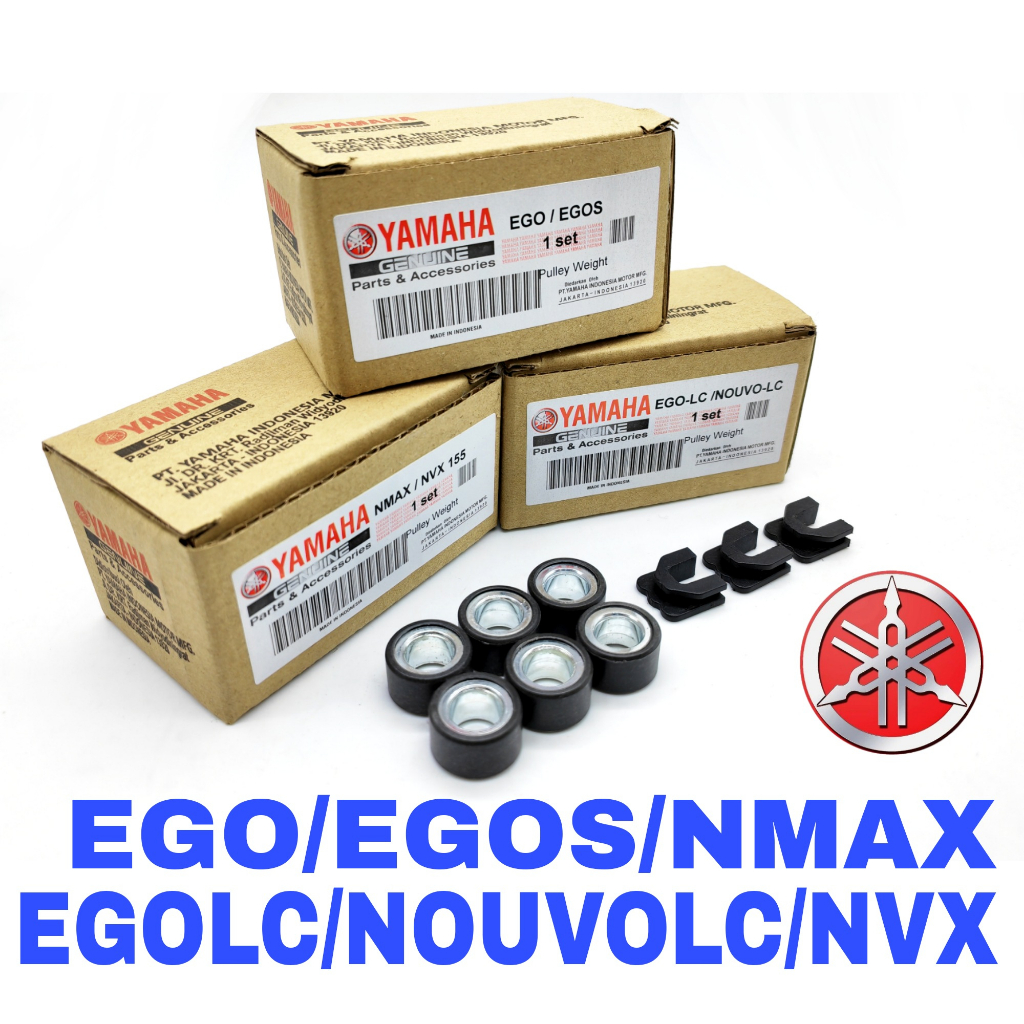 Yamaha Pulley Roller Weight Standard Nmax NVX NVX155 EgoLC NouvoLC Avantiz Solariz Ego EgoS ...