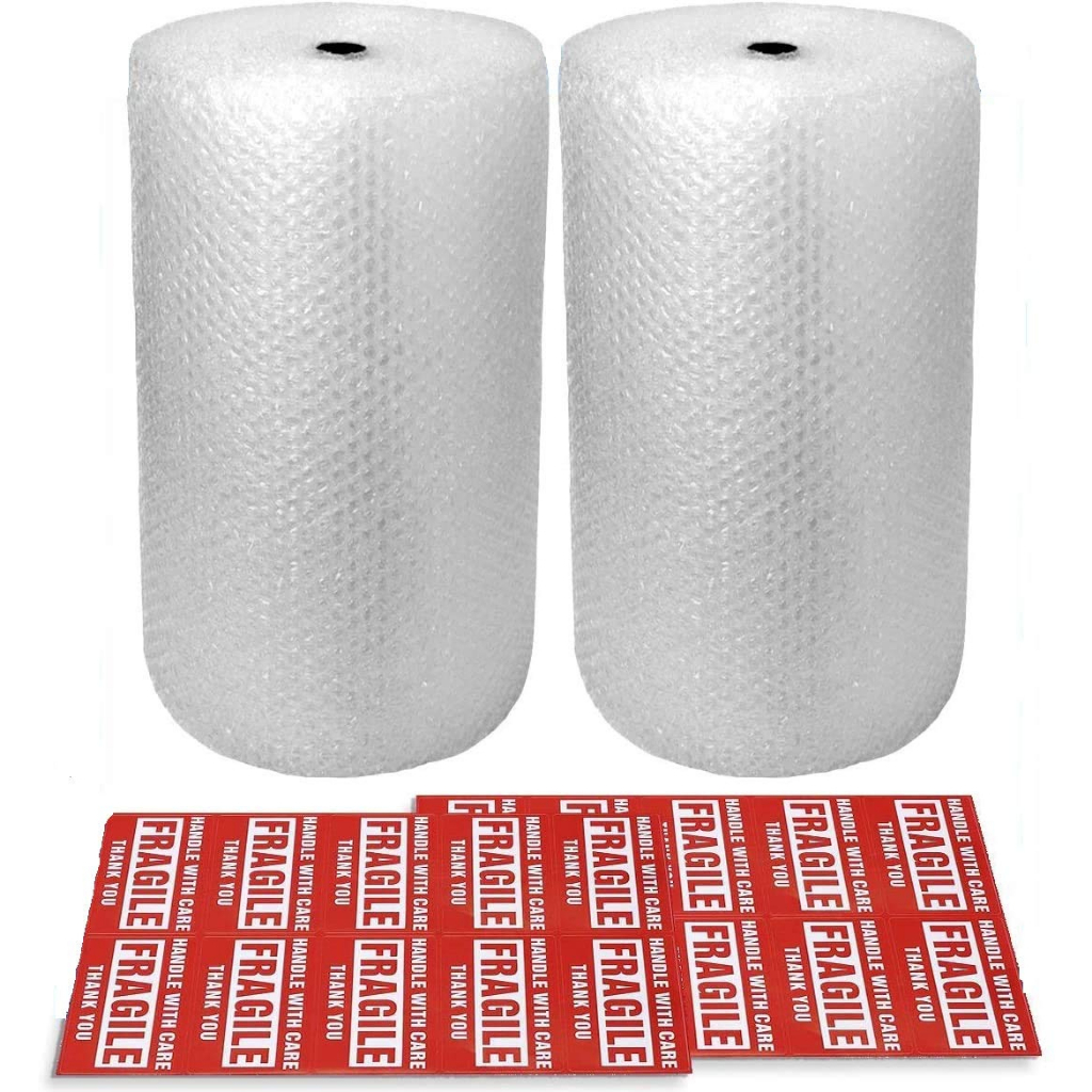 EXTRA BUBBLE WRAP PACKAGING + FRAGILE WARNING FOR SAFETY TO PROTECT ...