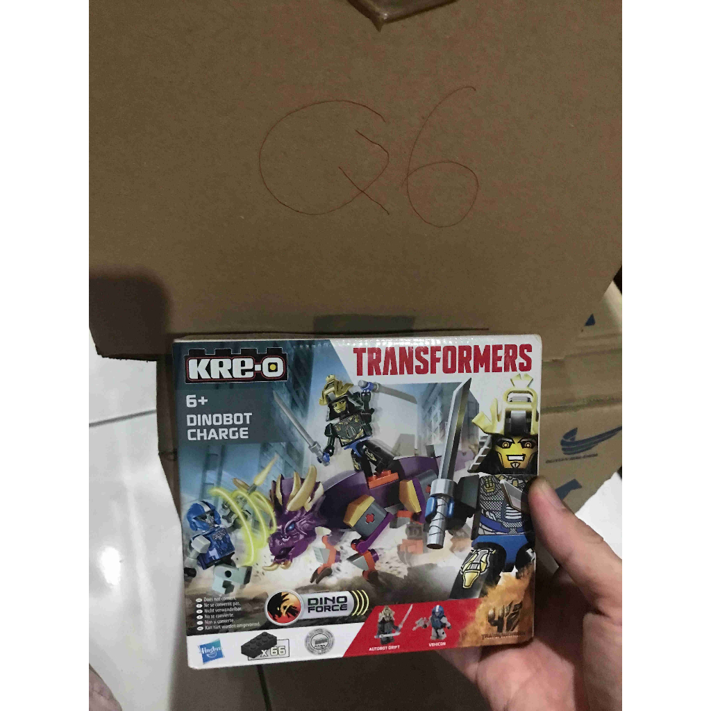 Hasbro Kre O Dinobot Charge Q6 Shopee Malaysia