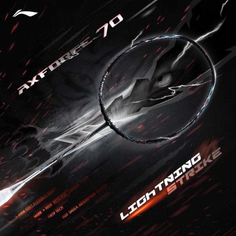 LI-NING AXFORCE 70 BADMINTON RACQUET [ORIGINAL READY STOCK] | Shopee ...