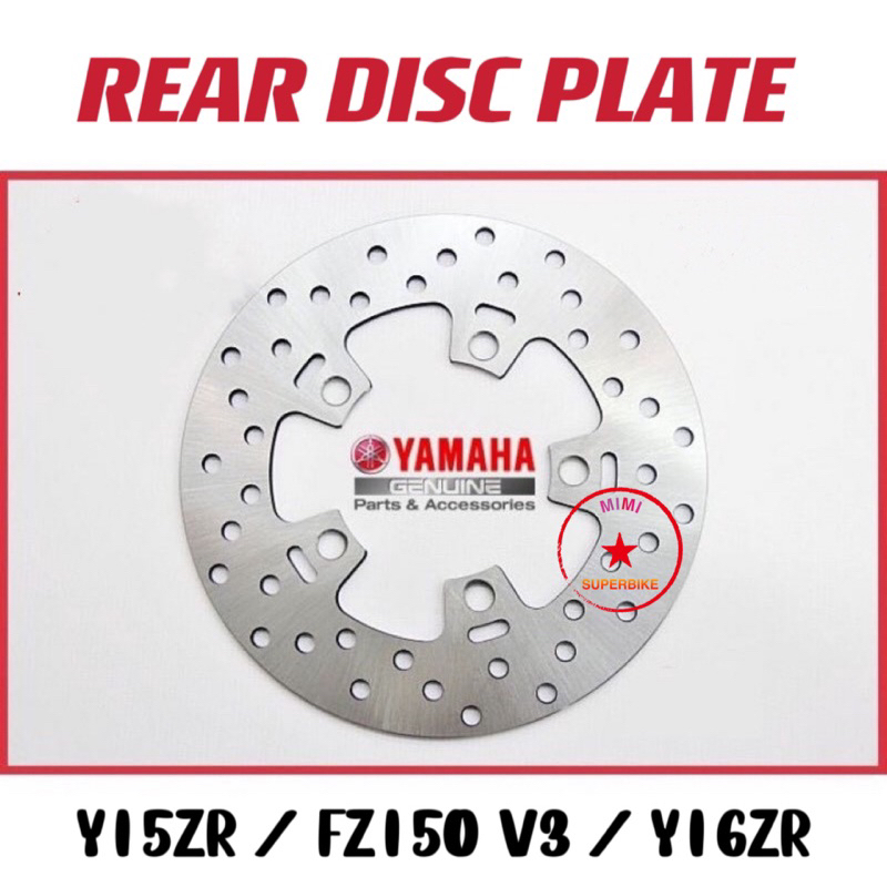YAMAHA Y16ZR Y15ZR FZ150 V3 STANDARD REAR DISC PLATE BELAKANG Y16 Y15 ...