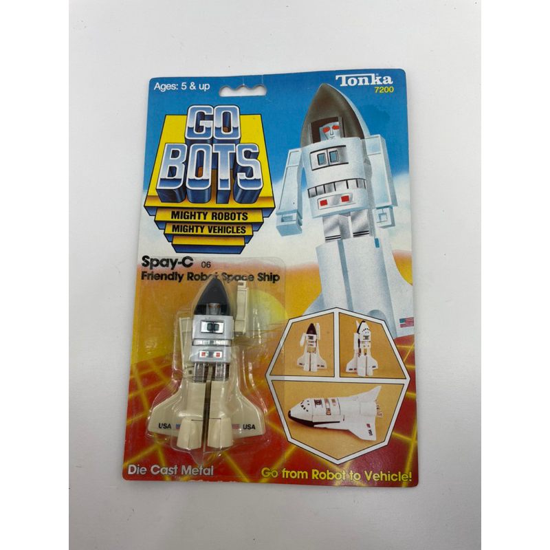 Go-Bots Vintage 1983 Tonka Bandai Transformer GOBOT SPAY-C ,Go Bot ...