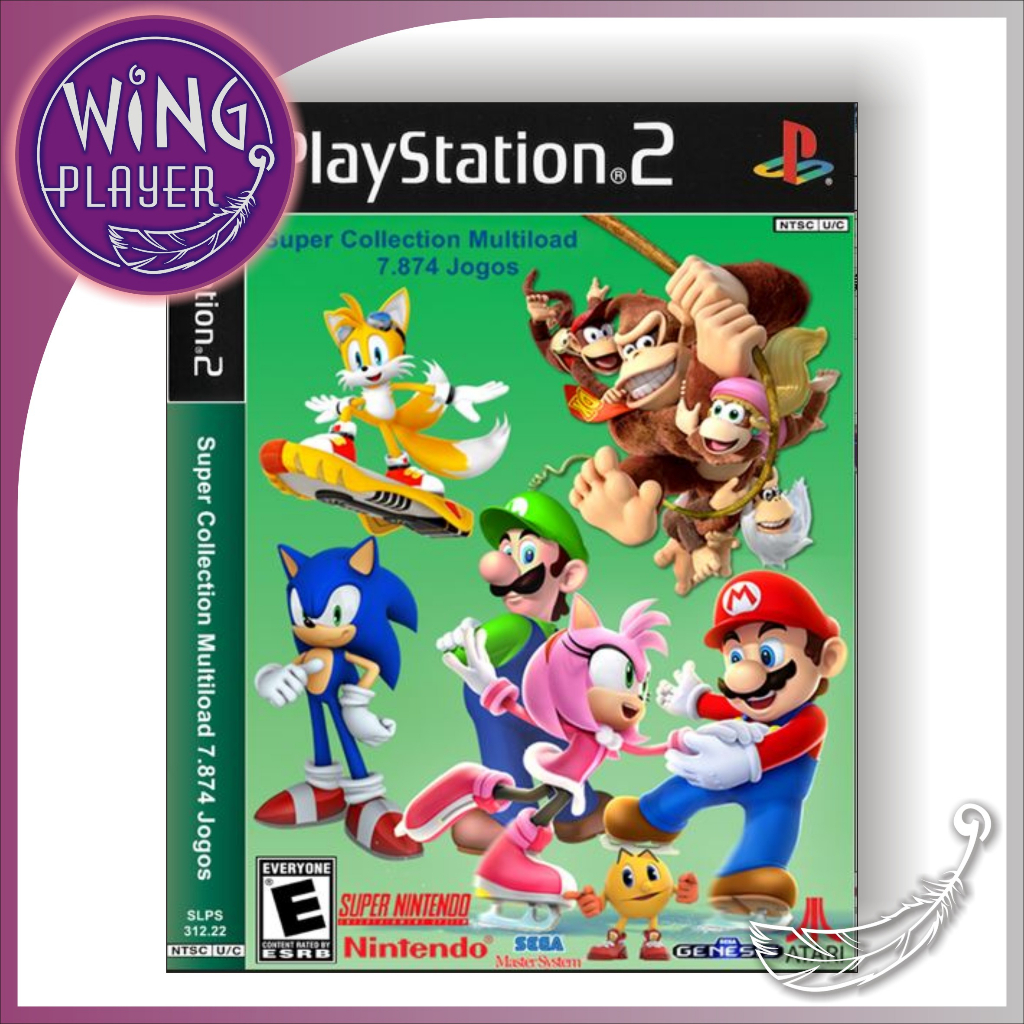 PS2 Game - Super Collection Multiload 7874 Games | Shopee Malaysia