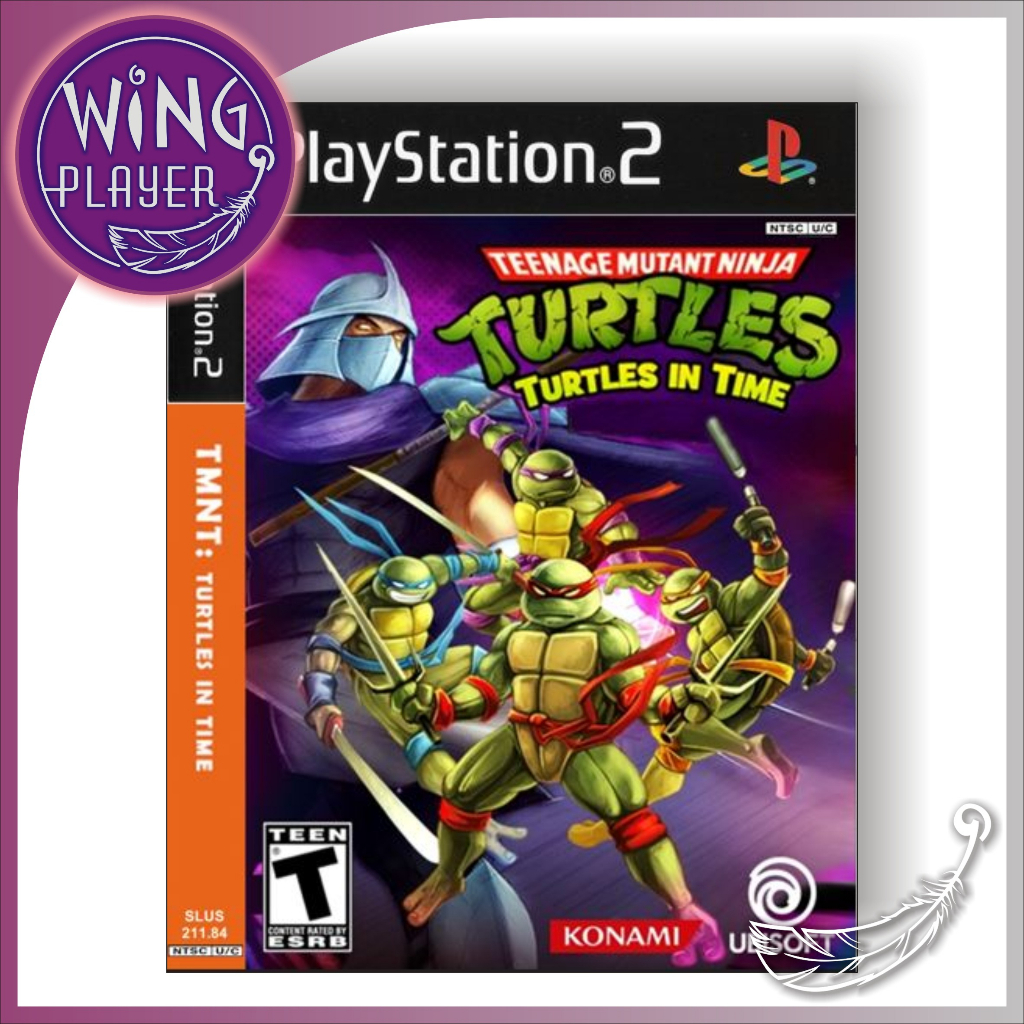 PS2 Game - TMNT Turtles In Time | Shopee Malaysia