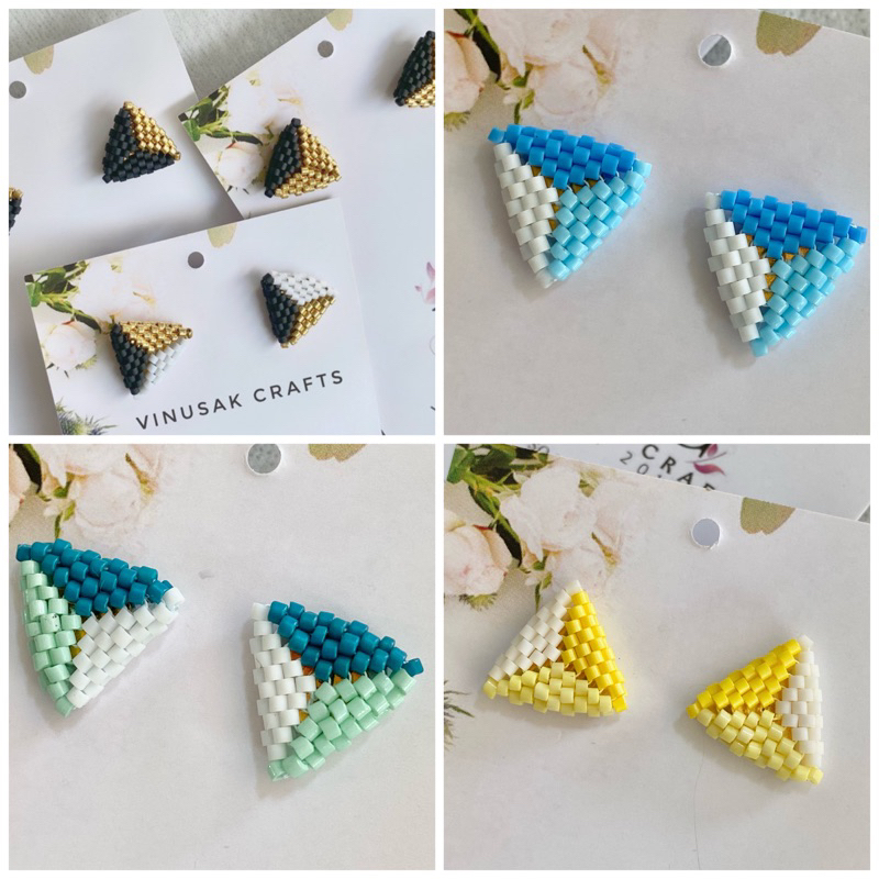 Vinusak Crafts | Handmade Beaded Earrings | Borneo Sabah Sarawak Crafts ...