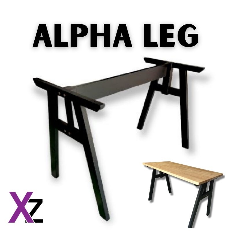 XZ Wooden Table Leg Black/White Leg Solid Wood Leg | Shopee Malaysia