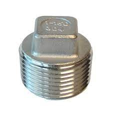 STAINLESS STEEL SS304 FITTING PLUG 1/8'' ~ 1'' BSPT THREAD | Shopee ...