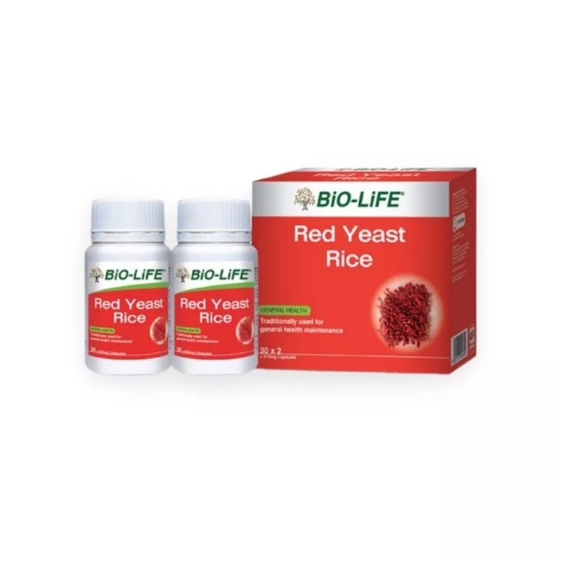 BIO-LIFE RED YEAST RICE 2x30 (Exp 11/25) | Shopee Malaysia