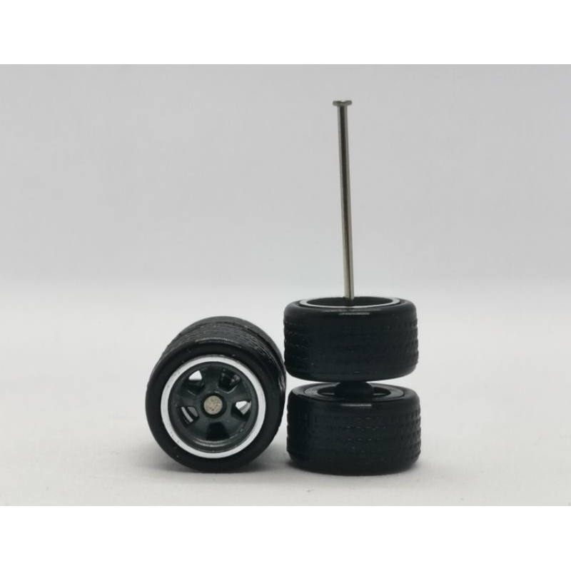 Tayar Getah 5 spoke Hotwheels 10mm,Original,Axl Jdm. | Shopee Malaysia