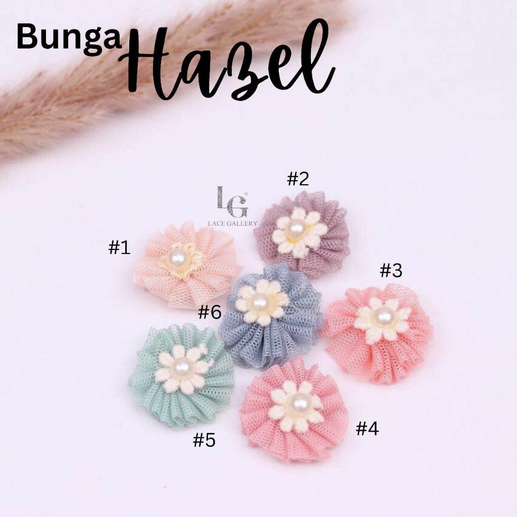 🔥 READY STOK | BUNGA HAZEL EXCLUSIVE by LACE GALLERY 🔥 | Shopee Malaysia
