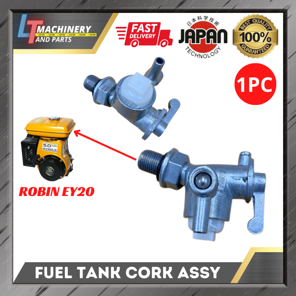 Robin Subaru EY20 Fuel Cock 5.0HP Enjin Engine Poker Pam Air Enjin ...