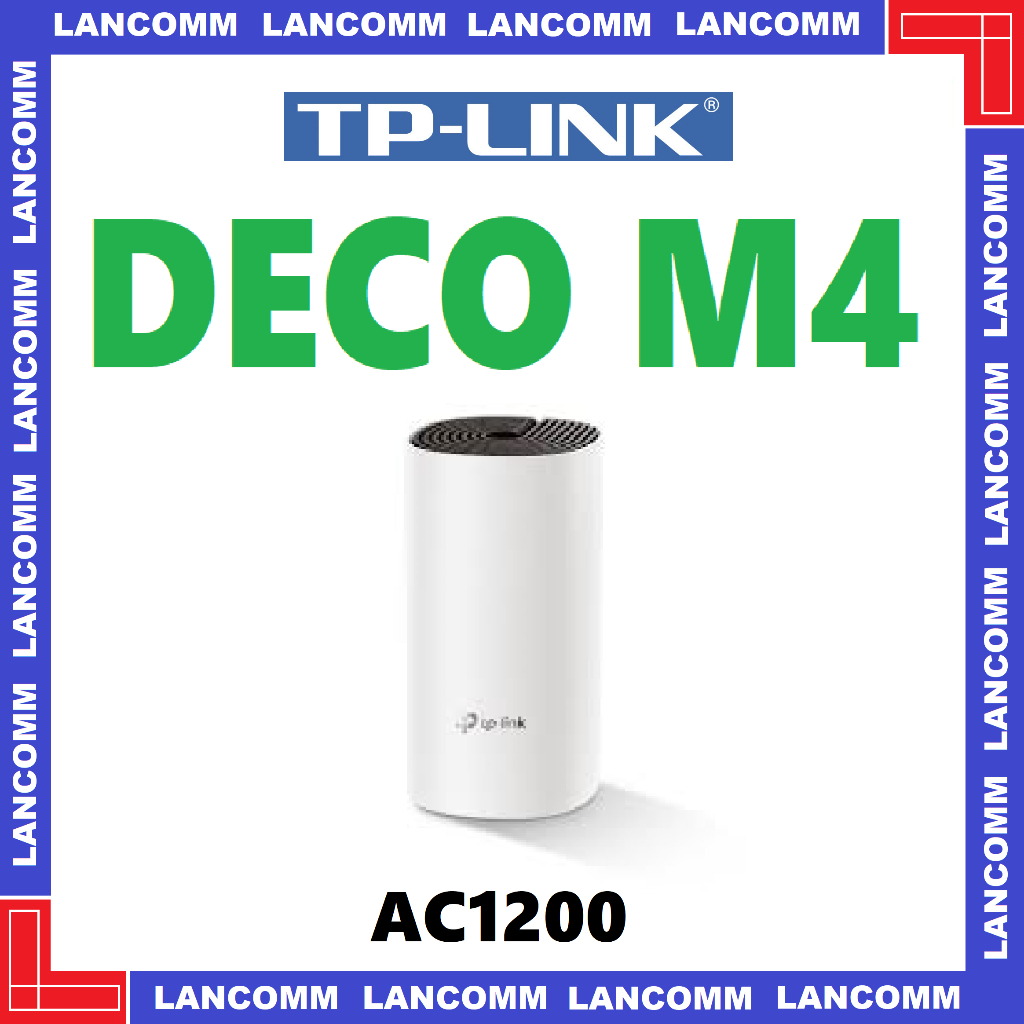 TP-LINK Deco M4 AC1200 Whole Home Mesh Wi-Fi System | Shopee Malaysia