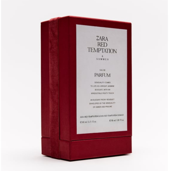 [ORIGINAL][LIMITED] ZARA RED TEMPTATION SUMMER EDP 80 ML (2.71 FL. OZ). | Shopee Malaysia