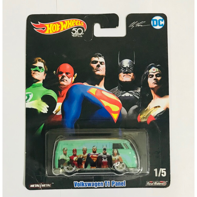 Hot Wheels 2017 Premium Volkswagen T1 Panel (Superman & Superhero ...