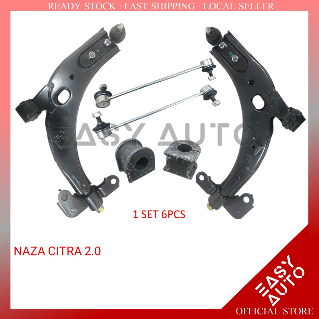 FRONT LOWER ARM/STABILIZER LINK/STABILIZER BUSH -1SEST 6PCS !! -NAZA ...