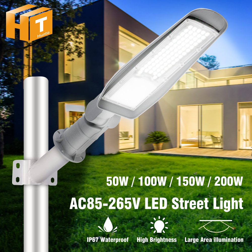 LED Street Light 5000K 100W 150W 200W Outdoor Lighting IP67 Waterproof ...