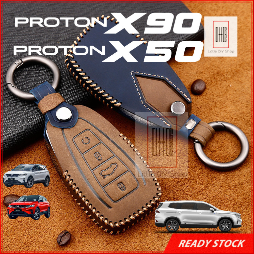 Proton X50 X70 X90 Remote Key Horse Leather Holder | Shopee Malaysia