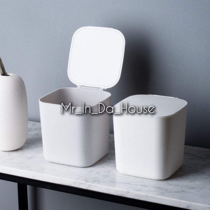Muji Style Mini Size Table Trash Bin/Storage Container/ 简约风格/和风小型桌上/梳装台 ...