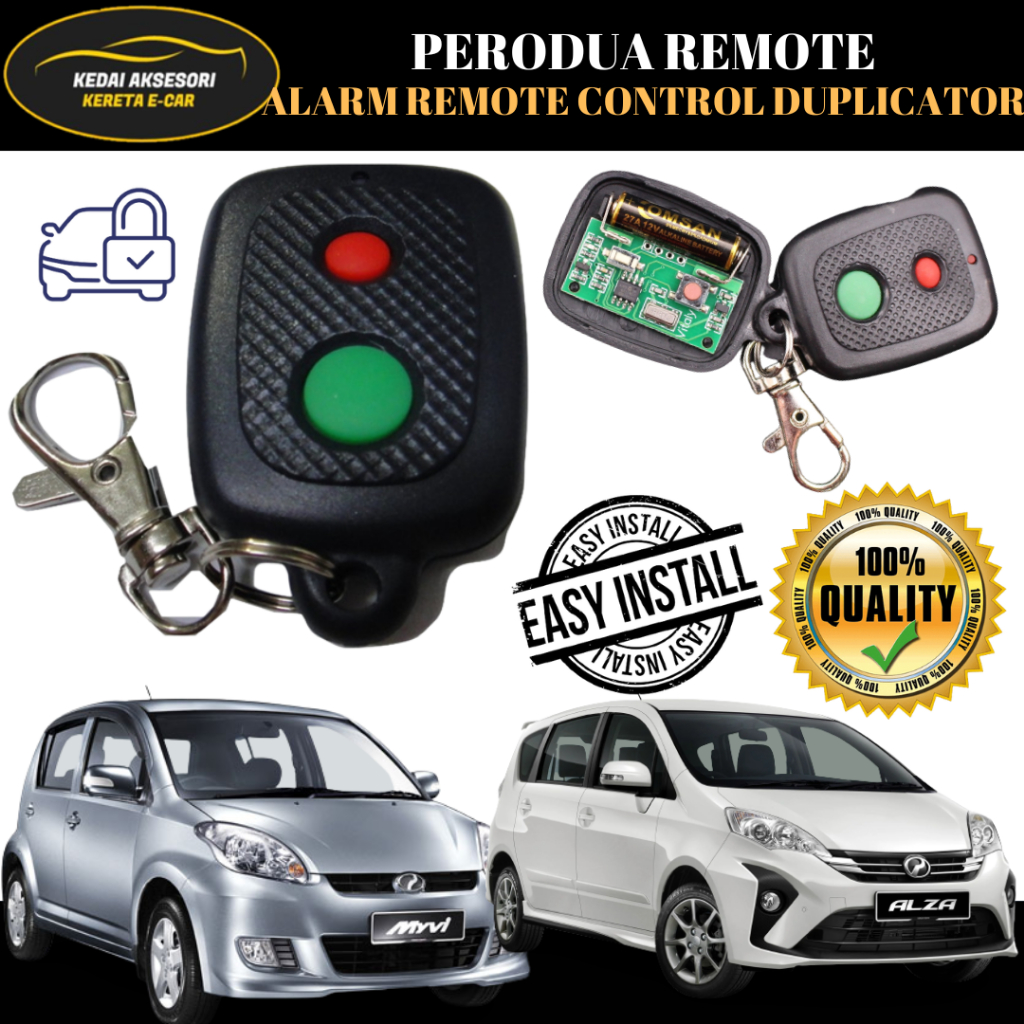Perodua Remote Control Duplicator /Car Alarm Remote For Perodua Kancil ...