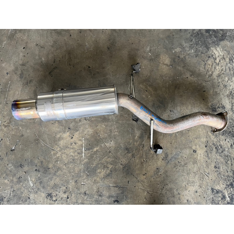 Original Mitsubishi Evolution Lancer Exhaust Trust Jasma Titanium IN 65MM For EVO7 EVO8 EVO9 ...