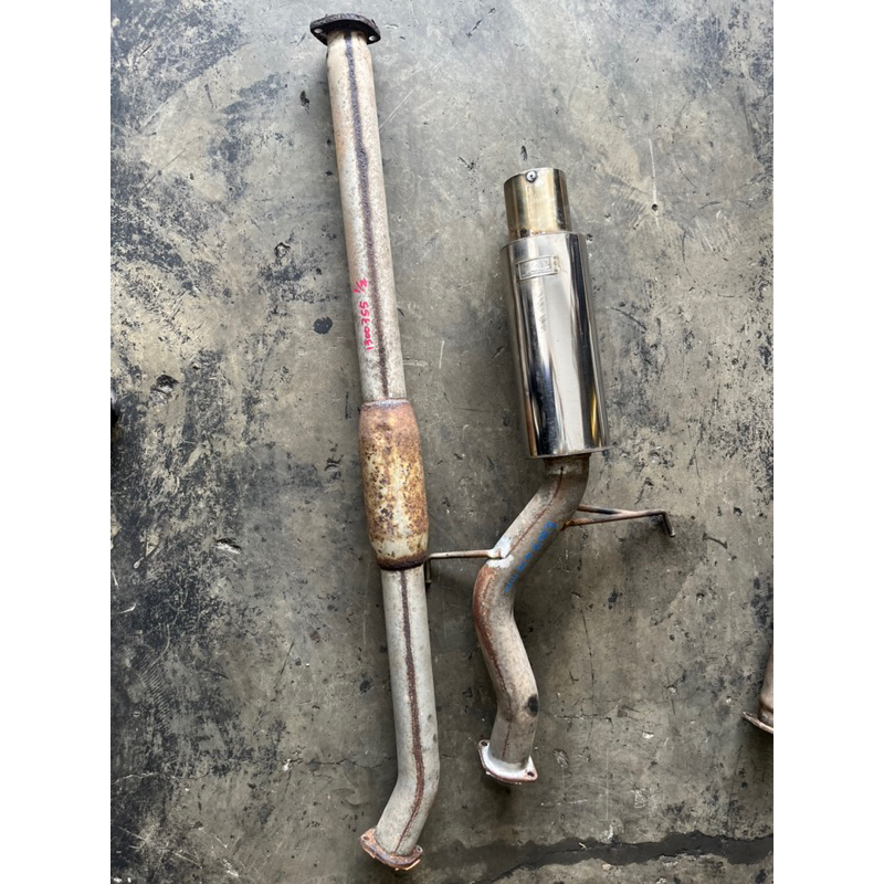 Original Mitsubishi Lancer Evolution Exhaust Set Trust In 75MM For EVO7 EVO8 EVO9 | Shopee Malaysia