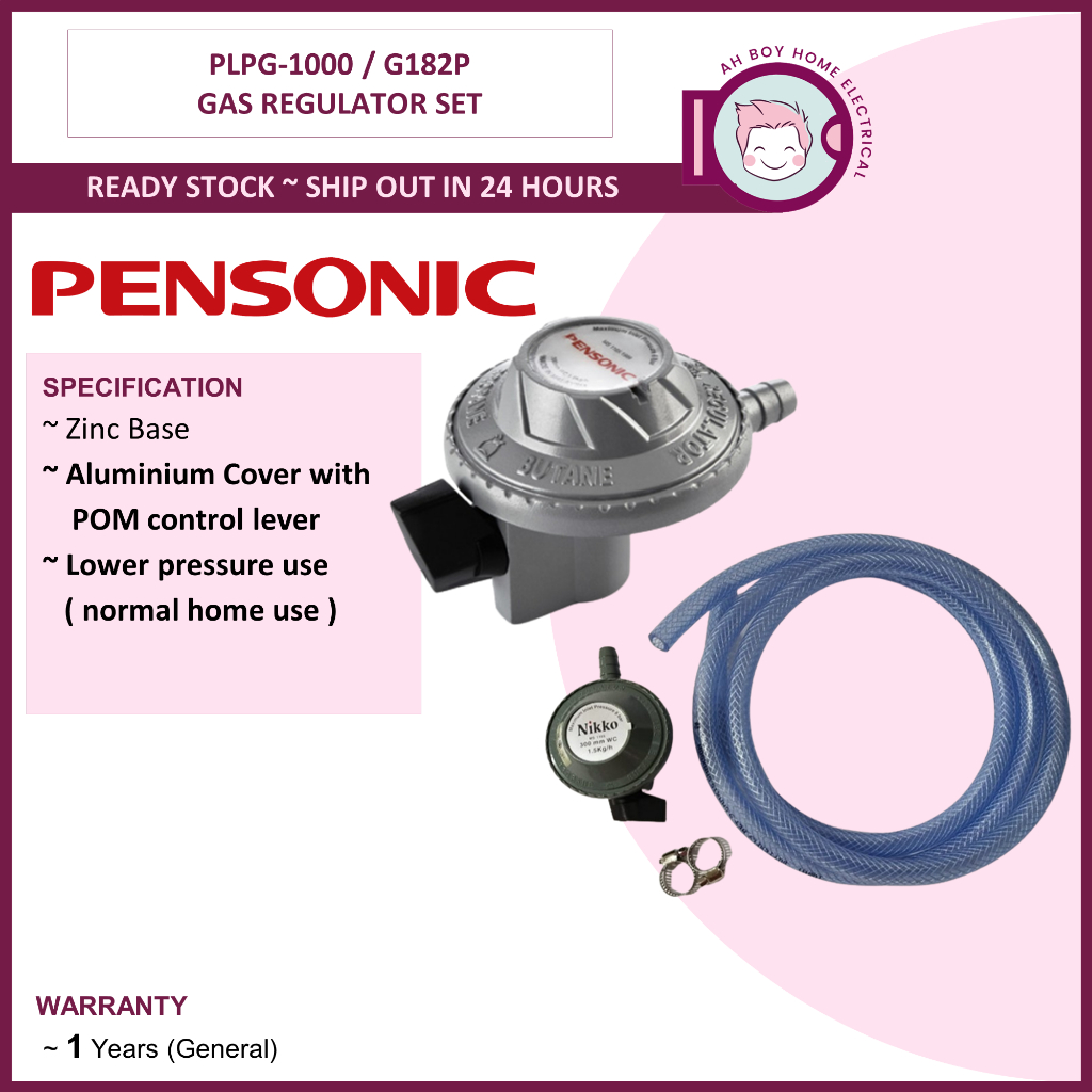 Pensonic Low Pressure Gas Regulator / Gas Regulator Set ( PLPG1000 ...
