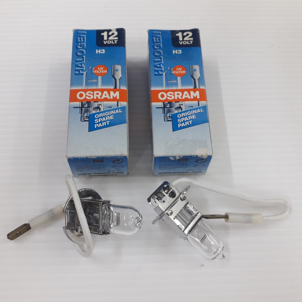 (OSRAM 64151) H3 12V 55W UV FILTER FOG LAMP LIGHT BULB (MADE IN GERMANY ...