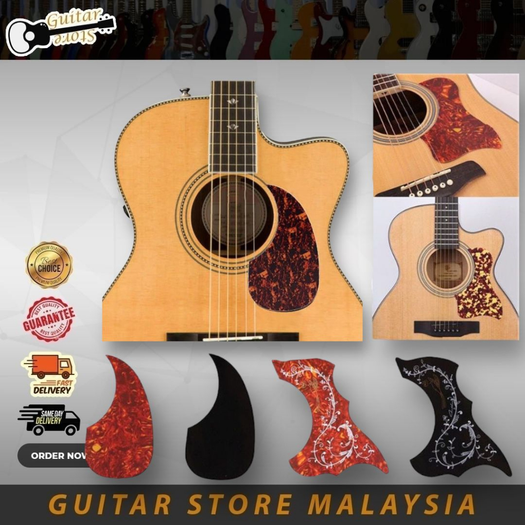 PICKGUARD GUITAR STICKER / PROFESIONAL FOLK ACOUSTIC GUITAR PICKGUARD ...