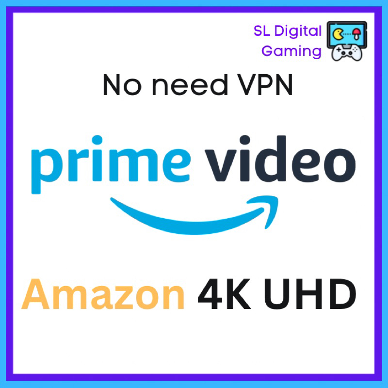 Amazon Prime Video | Ultra 4K UHD | Shared Acc | 4 Profile 📺 | Shopee ...