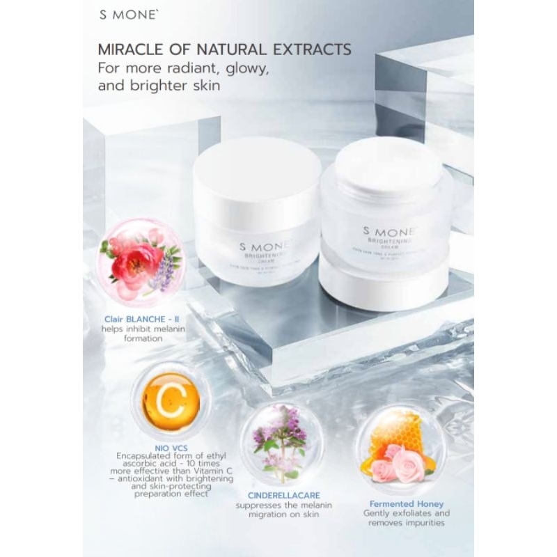Successmore S MONE BRIGHTENING CREAM 30ml | Shopee Malaysia