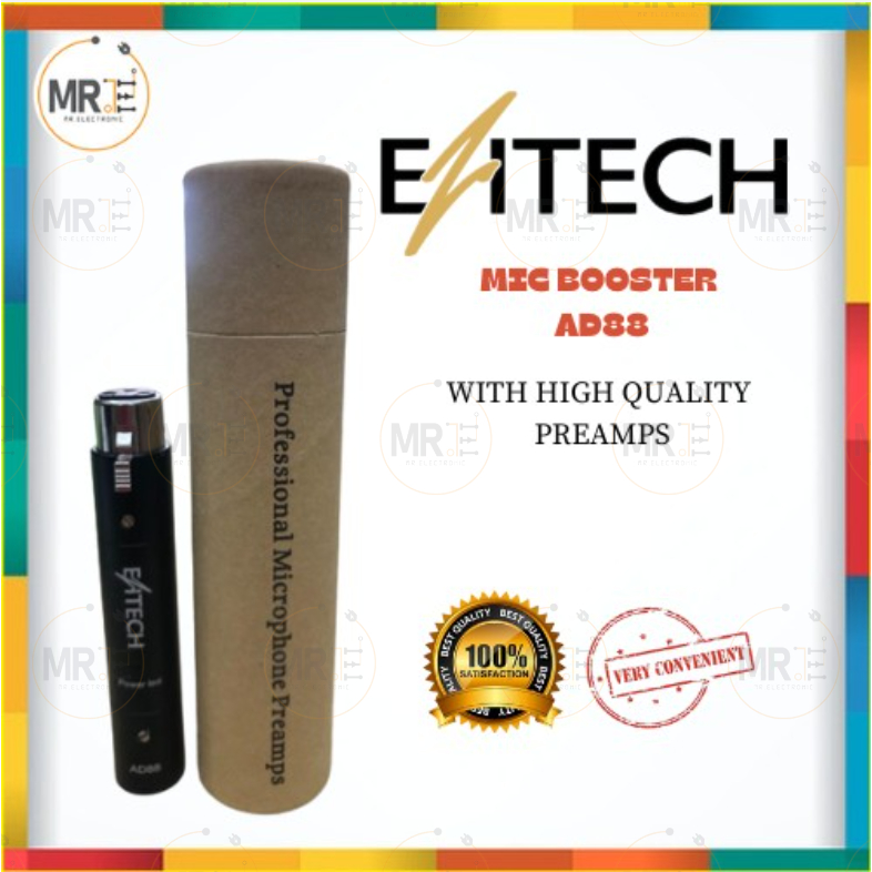 [NEW] EZITECH DYNAMIC MICROPHONE BOOSTER AD88 | Shopee Malaysia