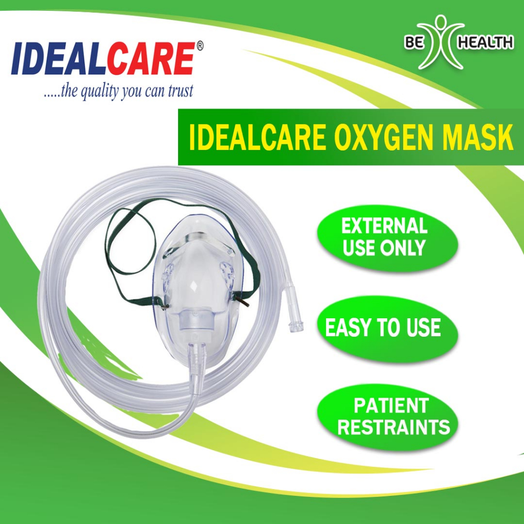 Idealcare Oxygen Mask c/w Tubing (Children) | Shopee Malaysia