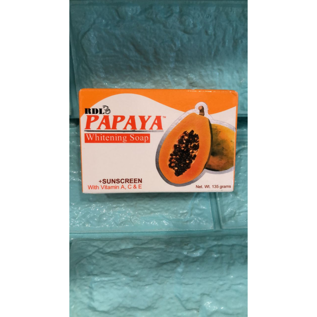 RDL Papaya Whitening Soap (135g) | Shopee Malaysia