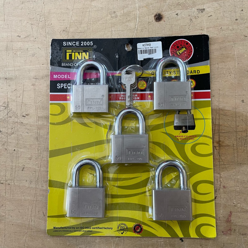 50mm Padlock FINN/Top security padlock/anti cut Lock/House lock/anti ...