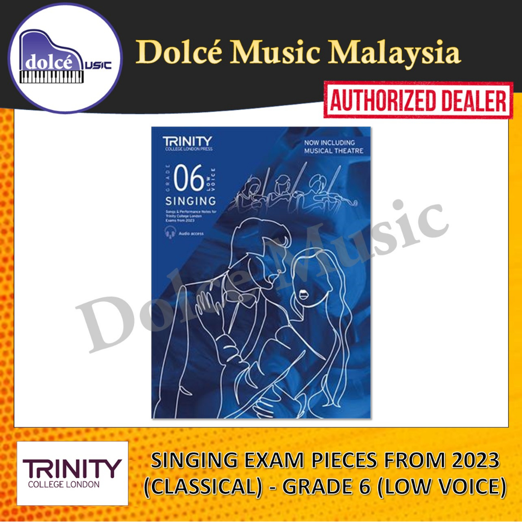 Trinity - Singing Exam Pieces from 2023 (Classical) - Grade 6 (Low Voice) | Shopee Malaysia